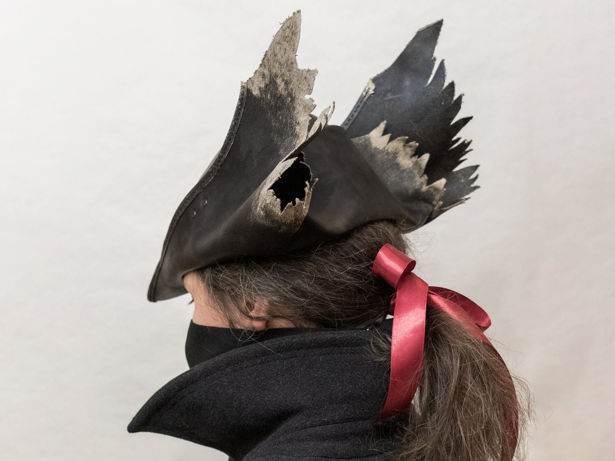 Bloodborne Leather Hunter Hat M.4 Handmade / Good Hunter / Custom Size ...