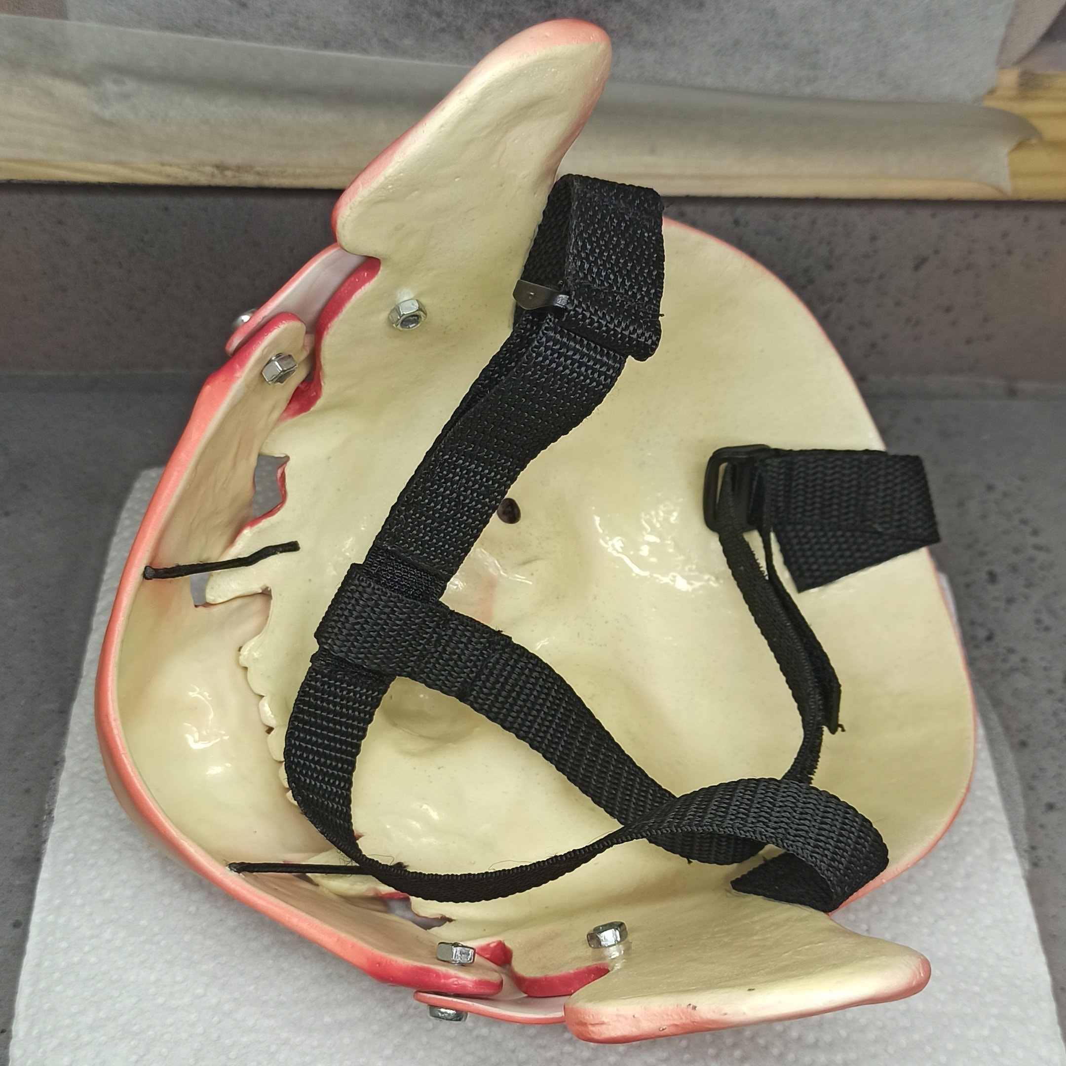 Demon Mask, Movable Jaw, Halloween Costume, Devil, Oni, Cosplay, Craft ...