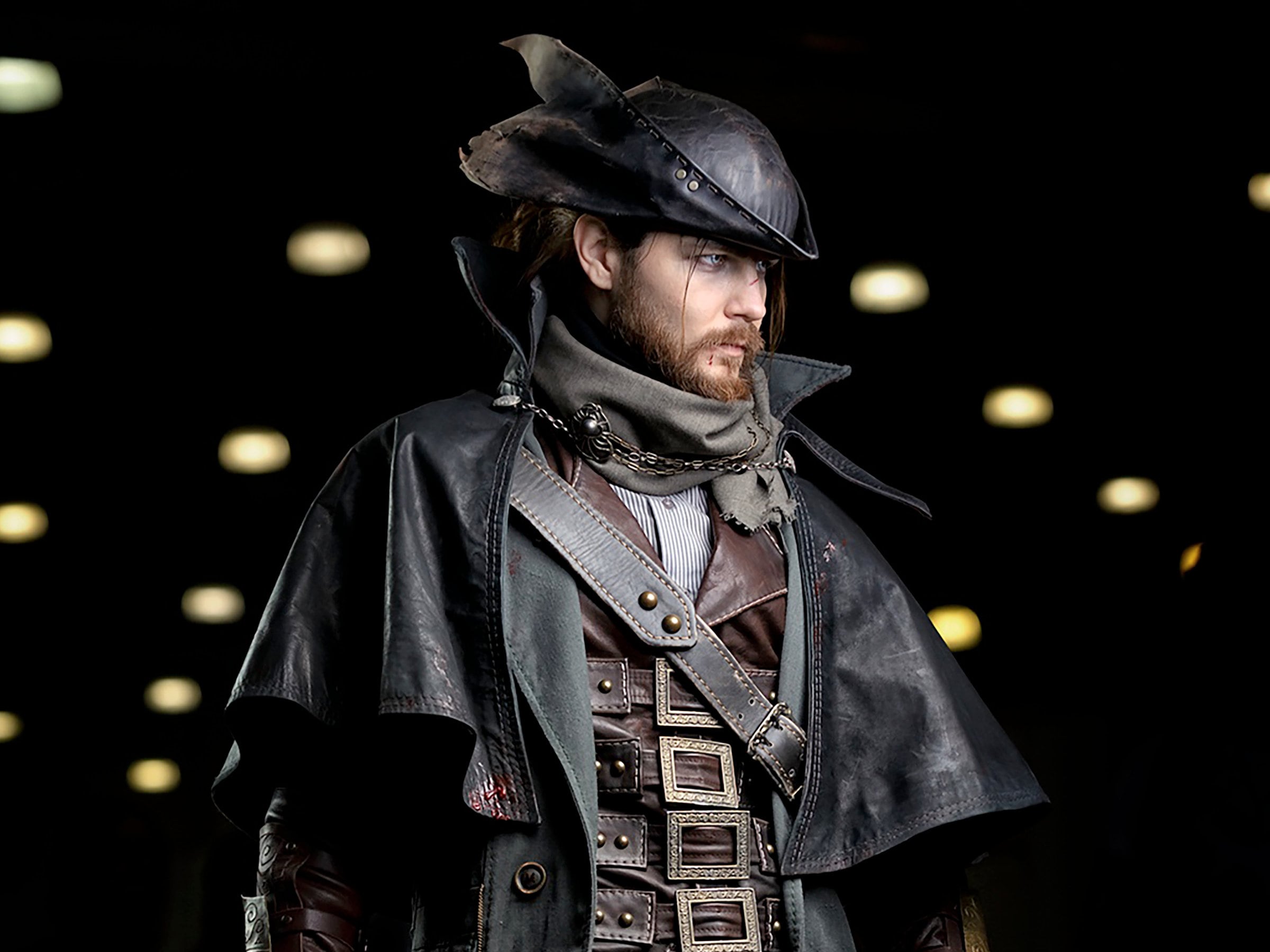 Bloodborne Leather Hat Bloodhunter Handmade / Good Hunter / Custom Size ...