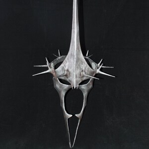 Helmet Witch King Halloween Mask Unique Scary Handcrafted Headpiece - Etsy