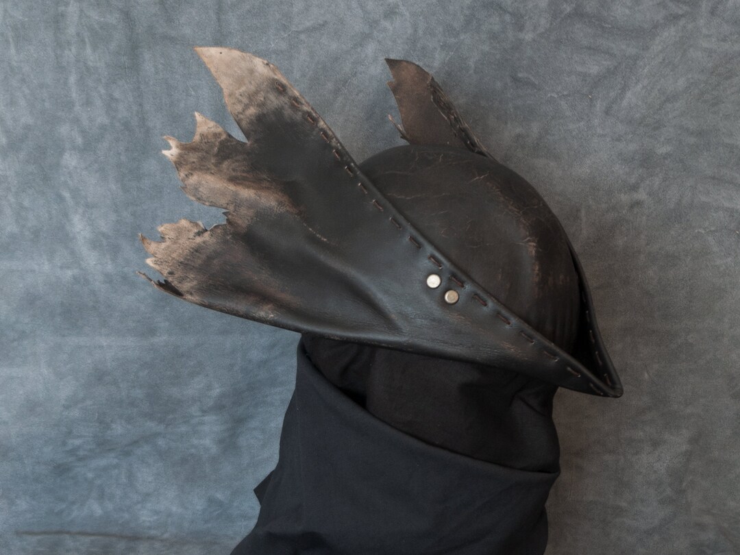 Bloodborne Leather Hat Bloodhunter Handmade / Good Hunter / Custom Size ...