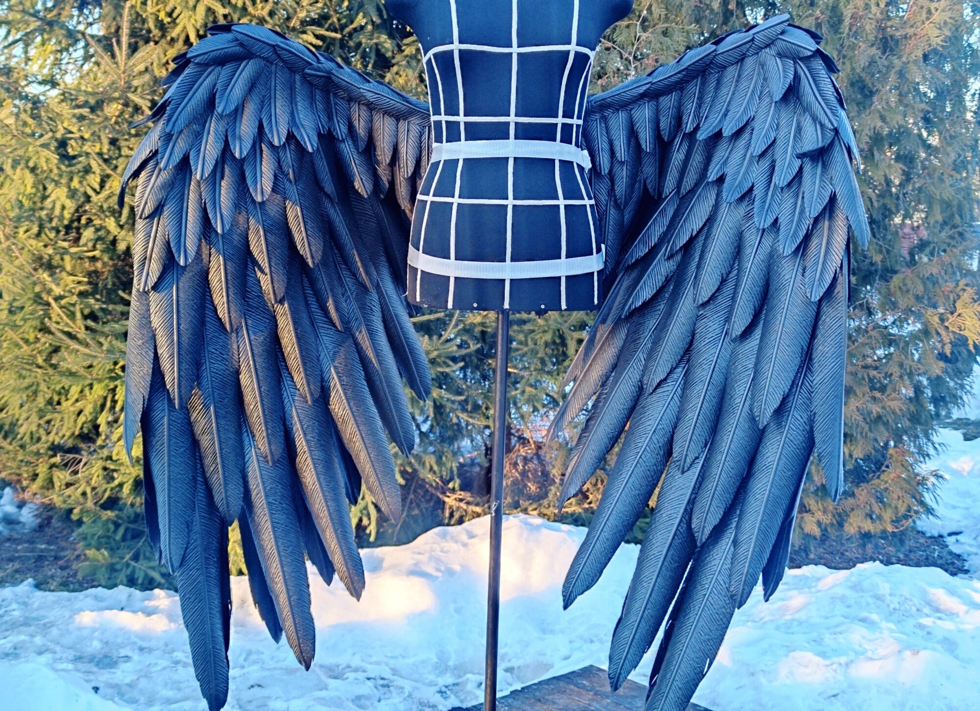 Large Black Albedo Wings Overlord Cosplay Costume/ Photo Props/adult ...