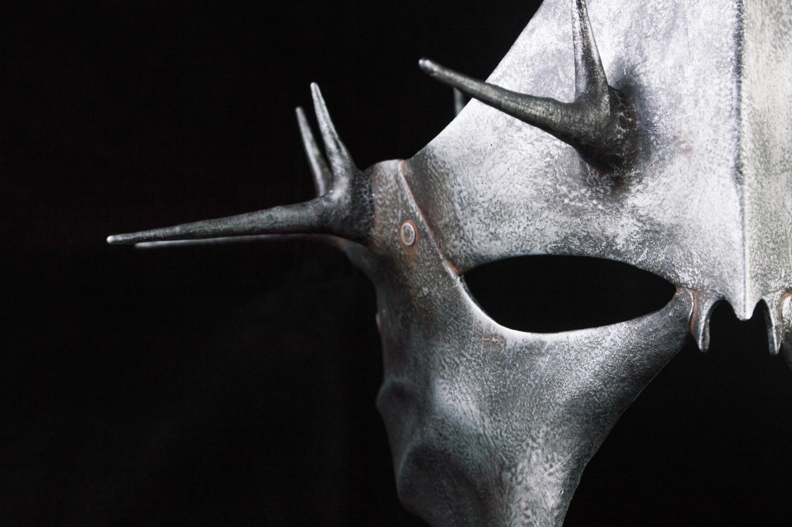 Helmet Witch King Halloween Mask Unique Scary Handcrafted Headpiece - Etsy