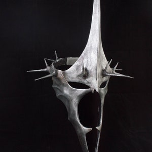 Helmet Witch King Halloween Mask Unique Scary Handcrafted Headpiece - Etsy