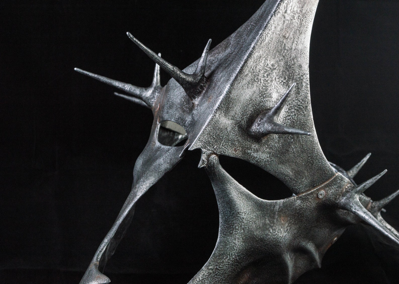 Helmet Witch King Halloween Mask Unique Scary Handcrafted Headpiece - Etsy