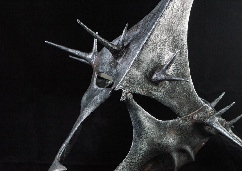Helmet Witch King Halloween Mask Unique Scary Handcrafted Headpiece - Etsy