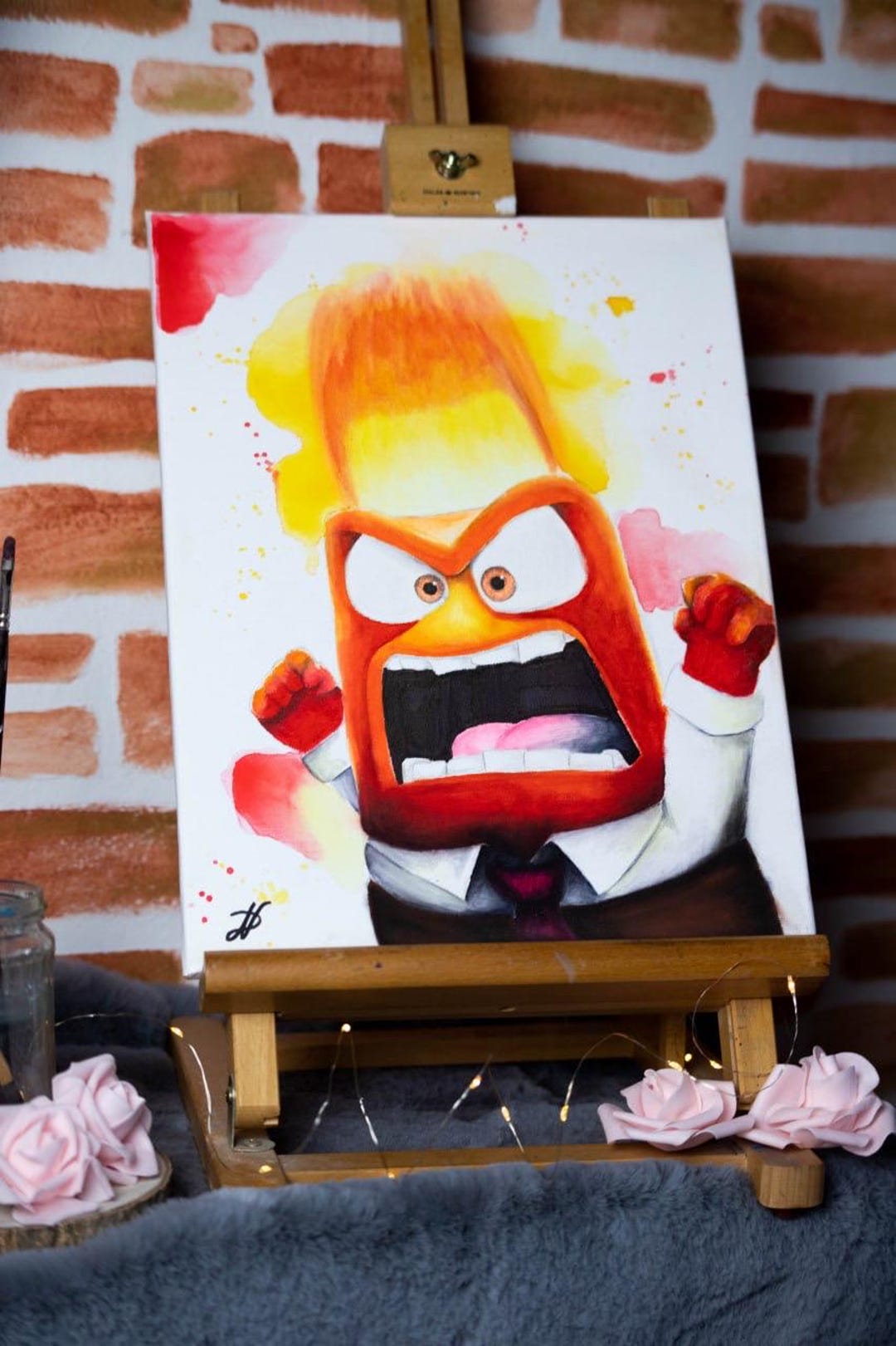 Anger Inside Out Pixar Screen - Etsy