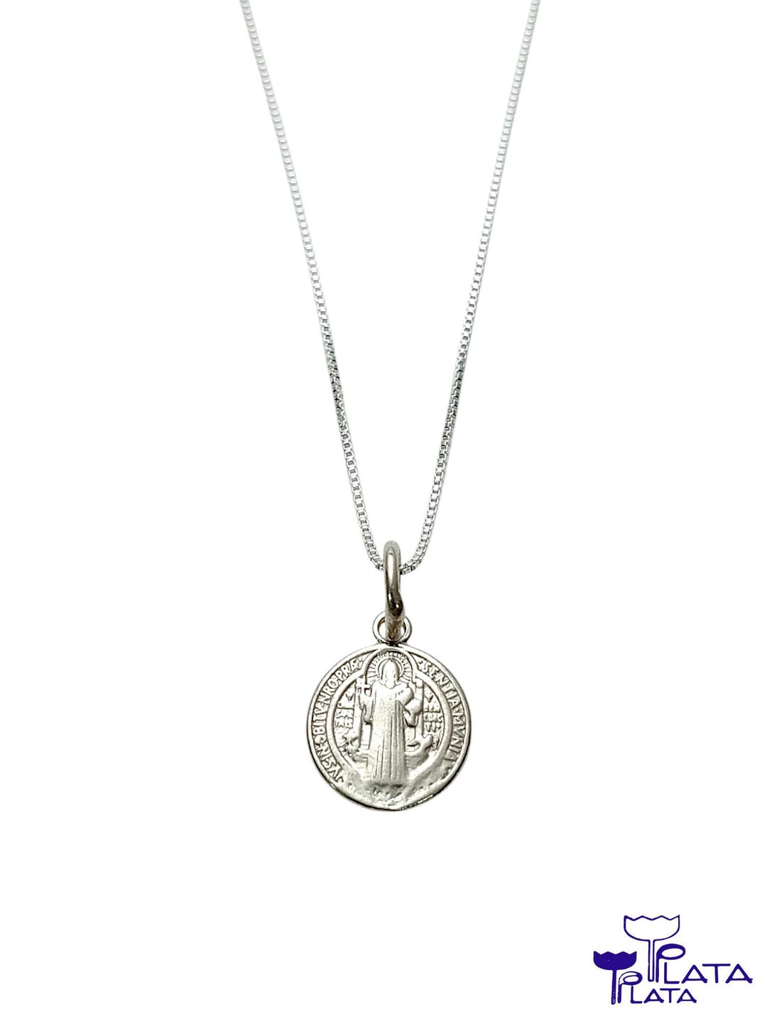 Miraculous Saint Benedict Medal/holly Necklace Saint Benedict Medal ...