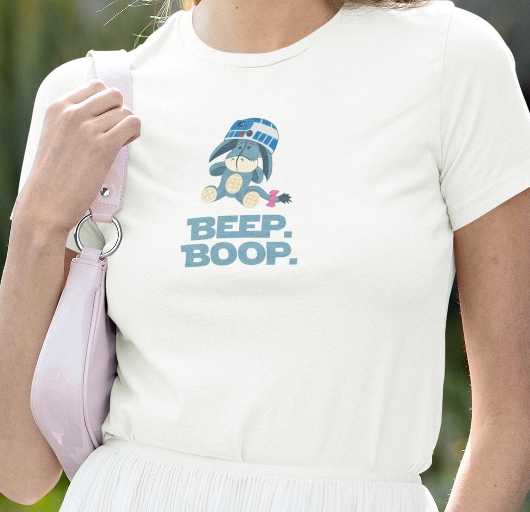 Beep. Boop. Cute Eeyore Dressed as R2D2 Star Wars Tee Unisex T-shirt - Etsy