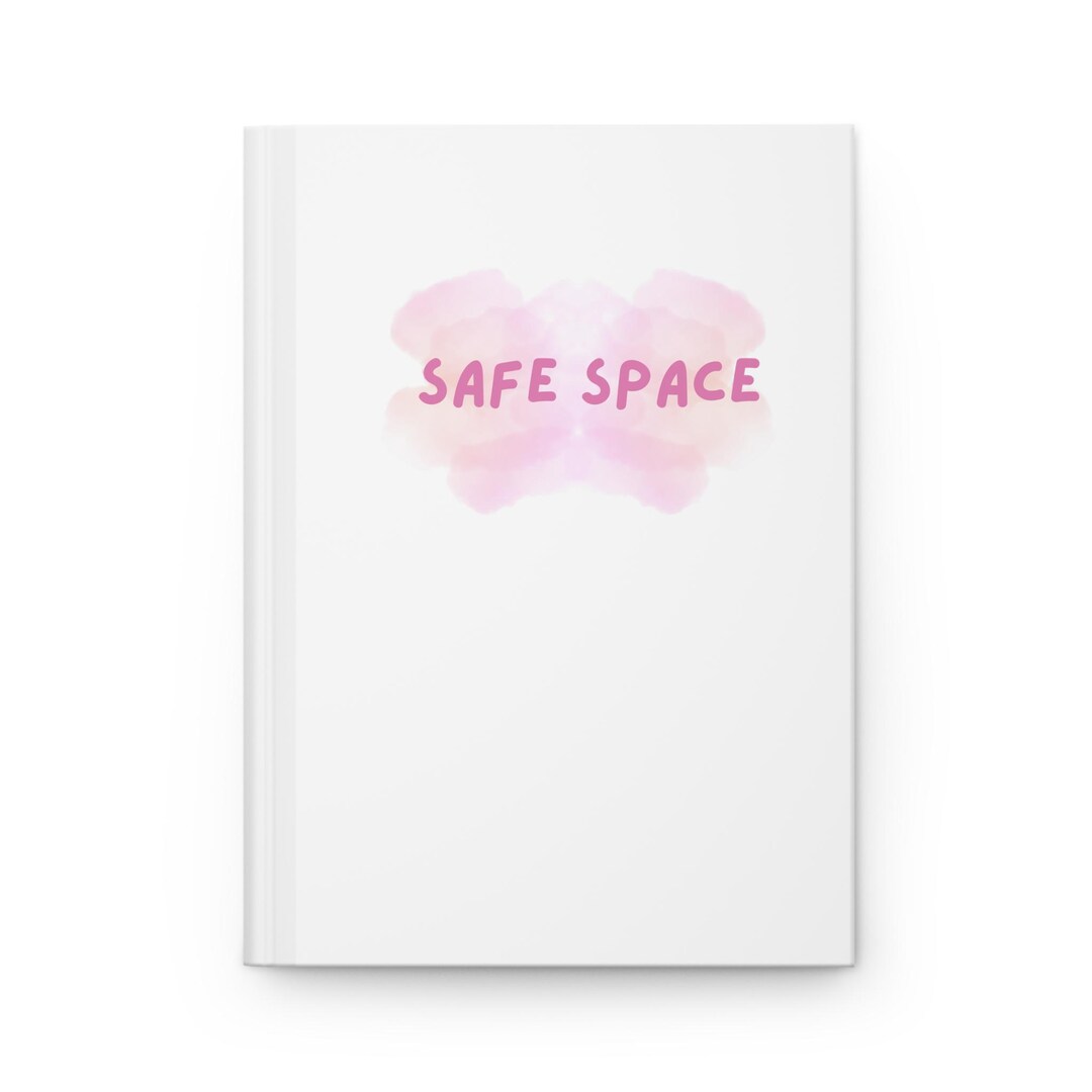 Safe Space Hardcover Journal for Reflection, Motivation, Inspiration ...