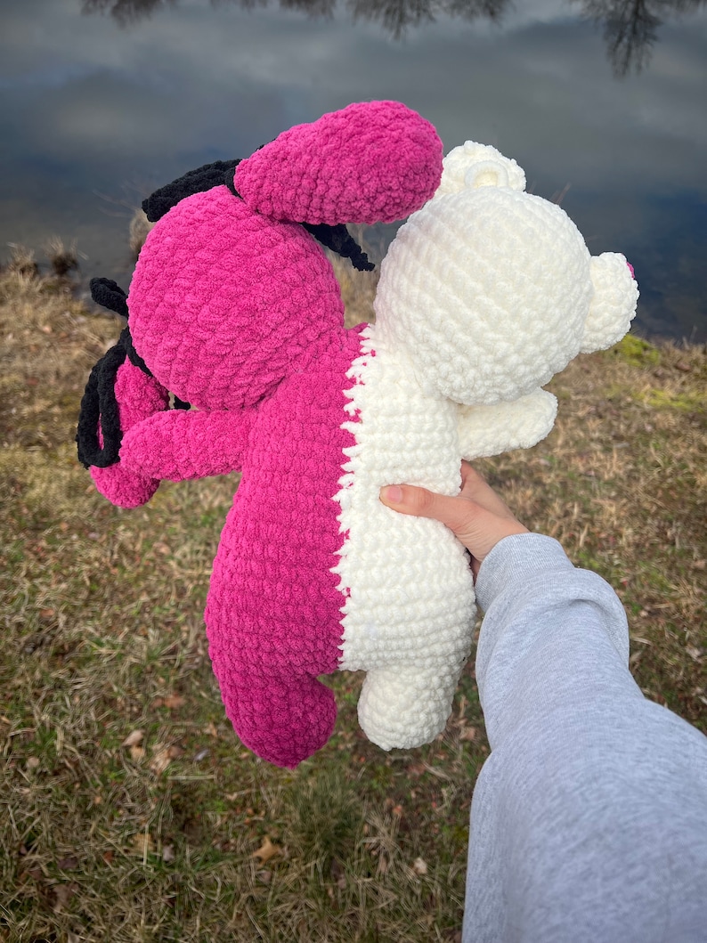 Two-headed Plushie Crocheted With Love - Etsy