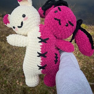 Two-headed Plushie Crocheted With Love - Etsy