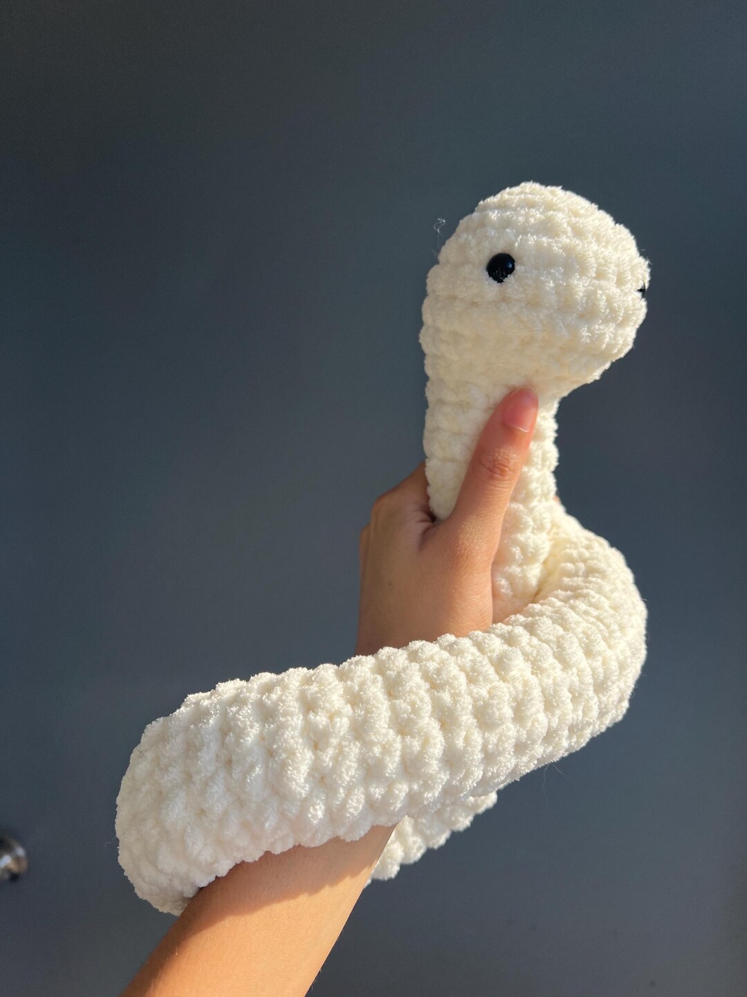 Snake Plushie Crocheted With Love - Etsy