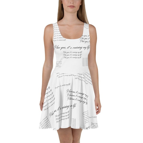 White Ttpd Dress - Etsy