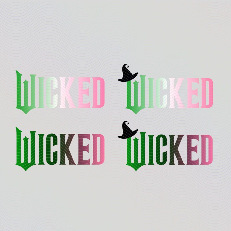 Wicked Svg Logo - Etsy