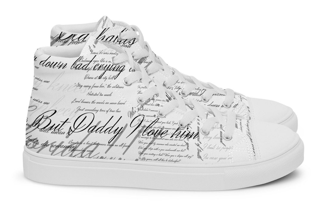 Delivery Est: 20 Days Women's Sneakers Concert Tour Outfit High Hi Tops ...