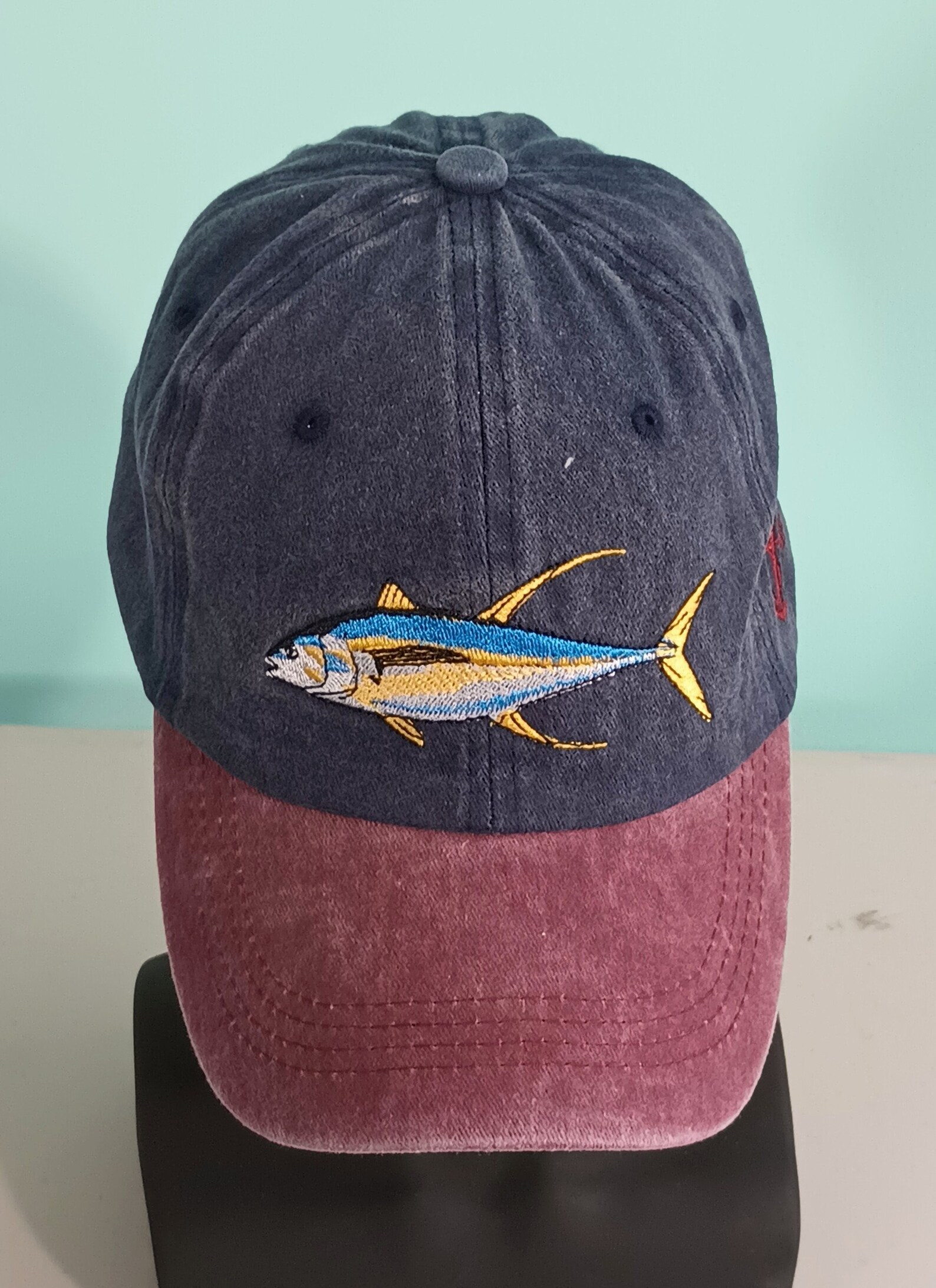 Blackfin Tuna Baseball Cap Fishing Cap Hat, Gift for Fisherman - Etsy