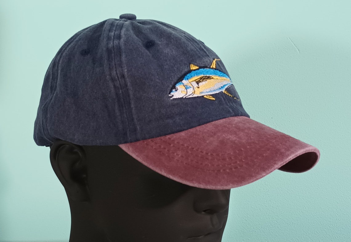 Blackfin Tuna Baseball Cap Fishing Cap Hat, Gift for Fisherman - Etsy