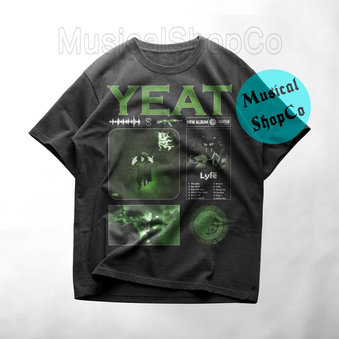Yeat Tee, Yeat Shirt, Yeat Graphic Merch - Etsy