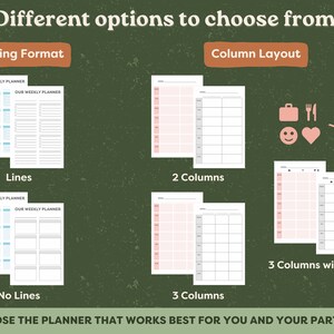 EDITABLE Partner Weekly Planner & Partner Meeting Guide, Printable ...