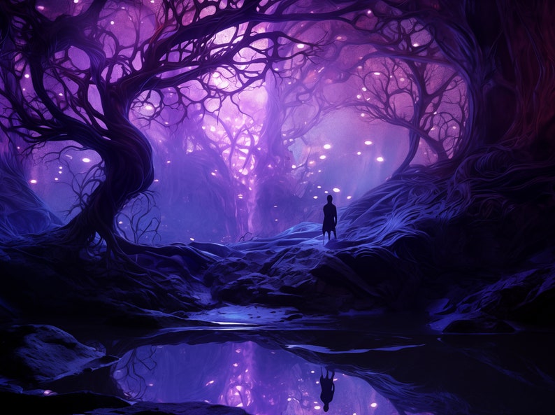 Fantasy World Fantasy Art Enchanted Forest Fairy Tale - Etsy