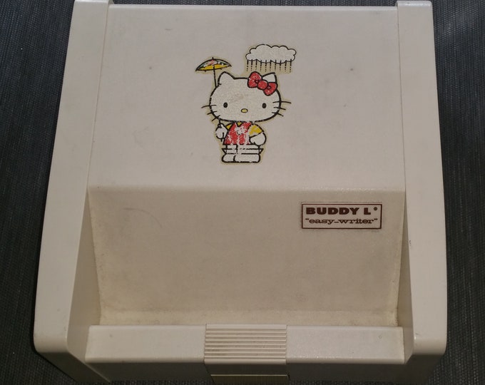 Vintage Typewriter. Sanrio Hello Kitty. Extremely Rare Vintage 1976 ...