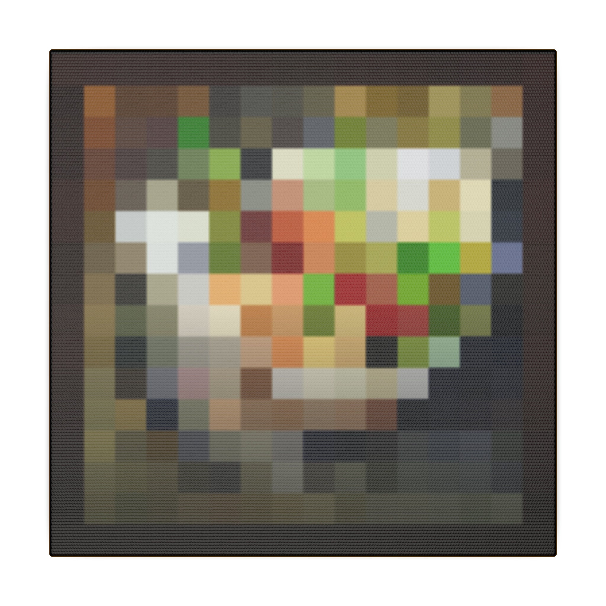 Minecraft Kebab Painting Printed Canva Giclée Print Canvas Printed ...