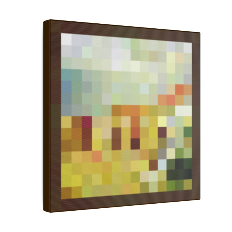 Minecraft Painting Target Successfully Bombed Pixelart Printed ...