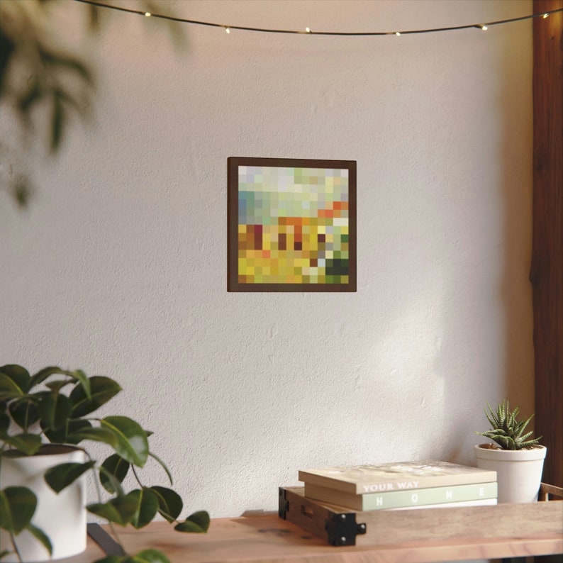 Minecraft Painting Target Successfully Bombed Pixelart Printed ...