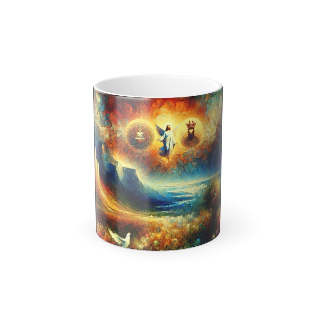 Divine Triad: Contemporary Holy Trinity Coffee Mug - Etsy