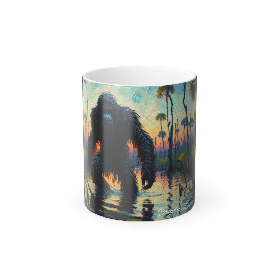 Cryptid Legends: Skunk Ape Sunset Coffee Mug - Etsy