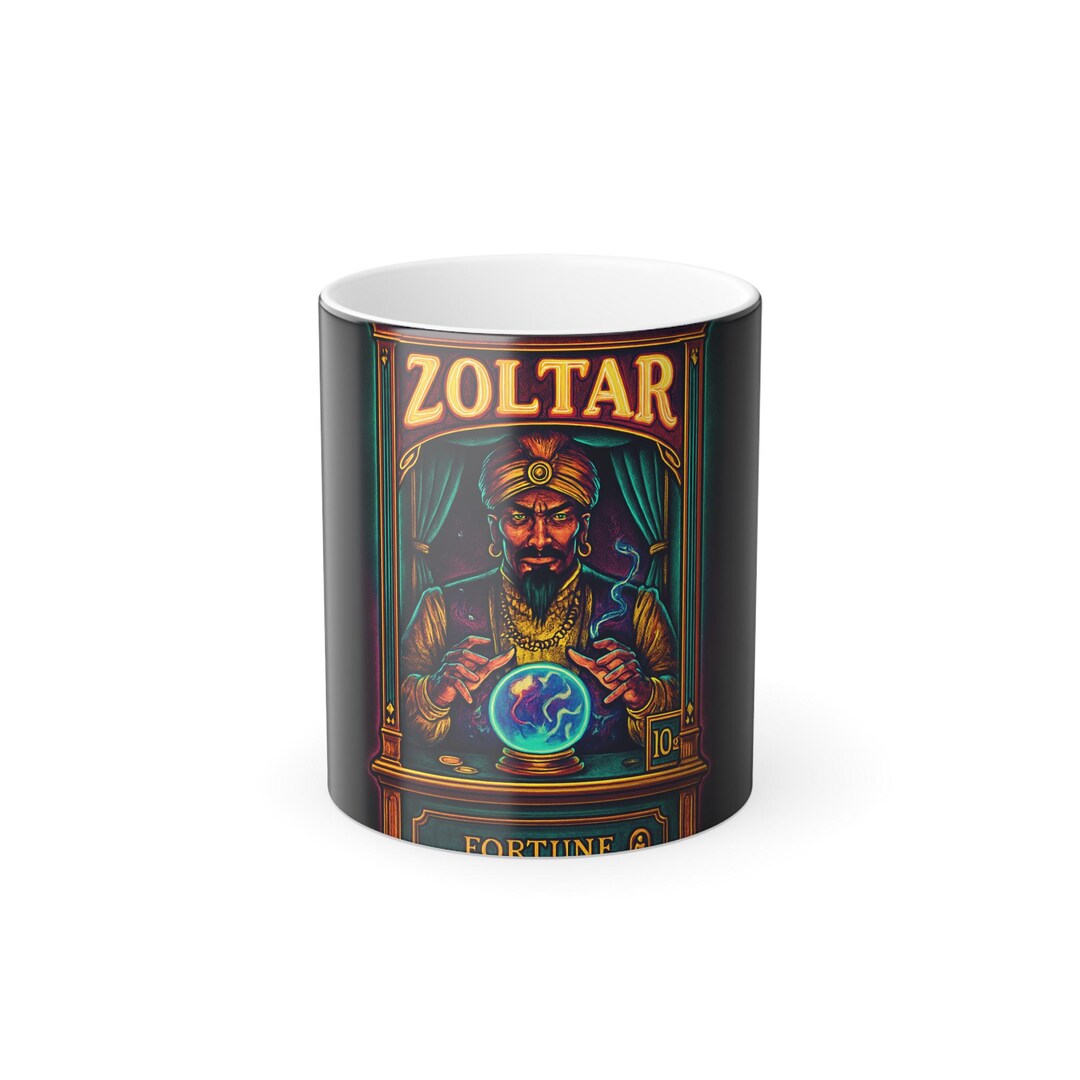 Zoltar Speaks Color Morphing Mug | Retro 80s Pop Culture Magic - Etsy