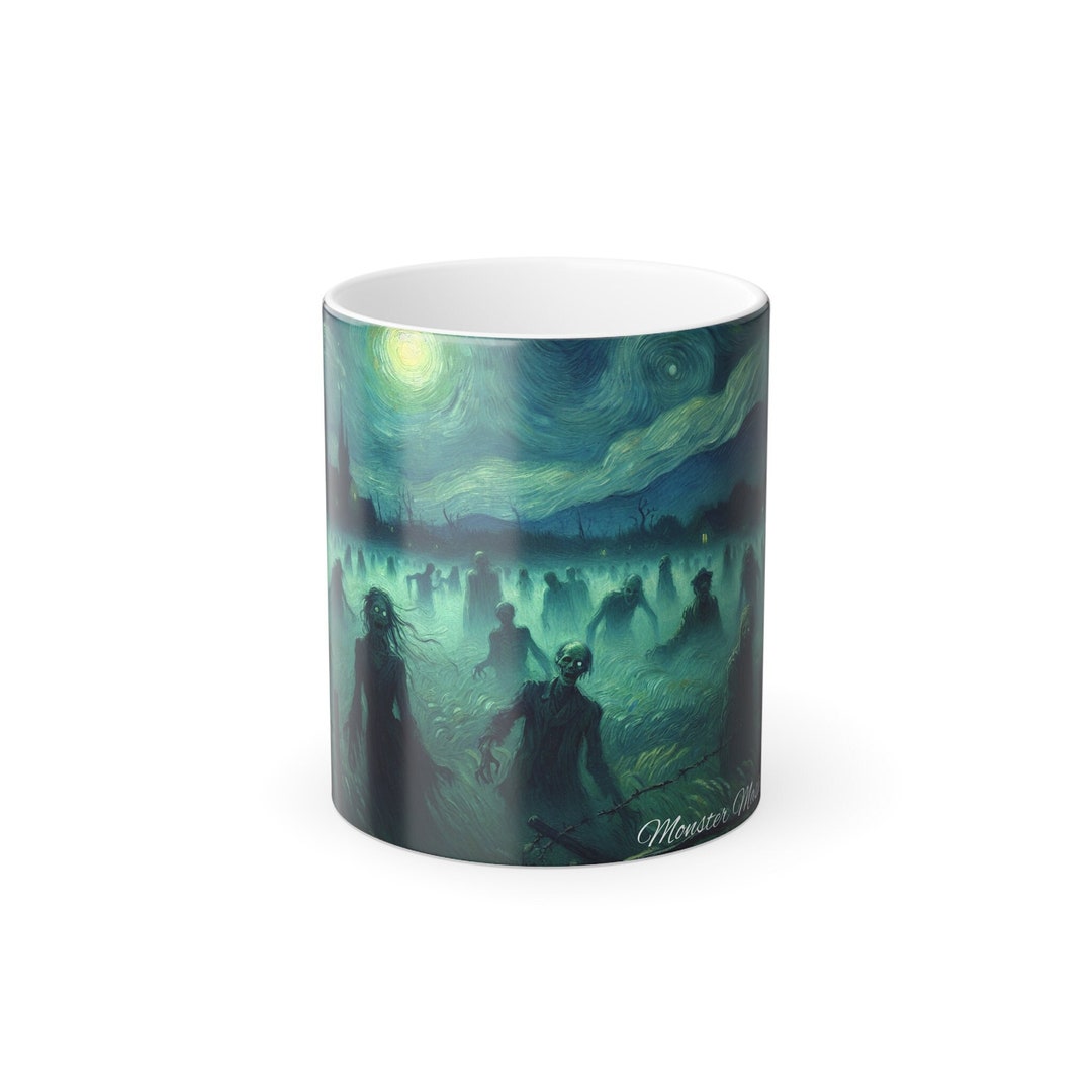 Undead Stroll: Night of the Living Dead Inspired Coffee Mug - Etsy