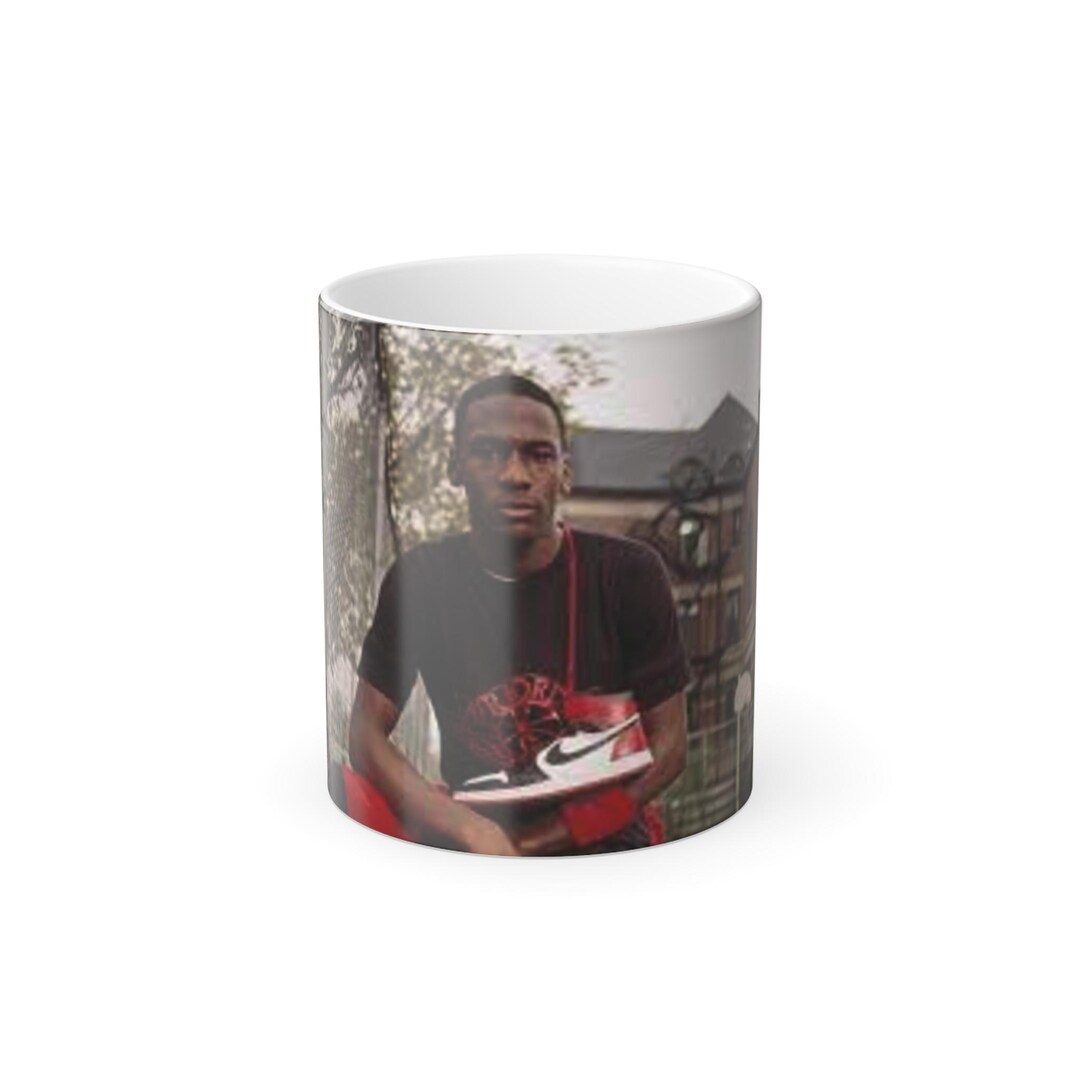 Retro Michael Jordan 1985 Blacktop Color Morphing Mug | Vintage ...