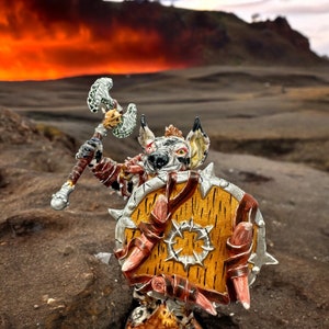 Beastman,handcrafted Hyena Werewolf,fantasy Miniature,beasts of Chaos ...