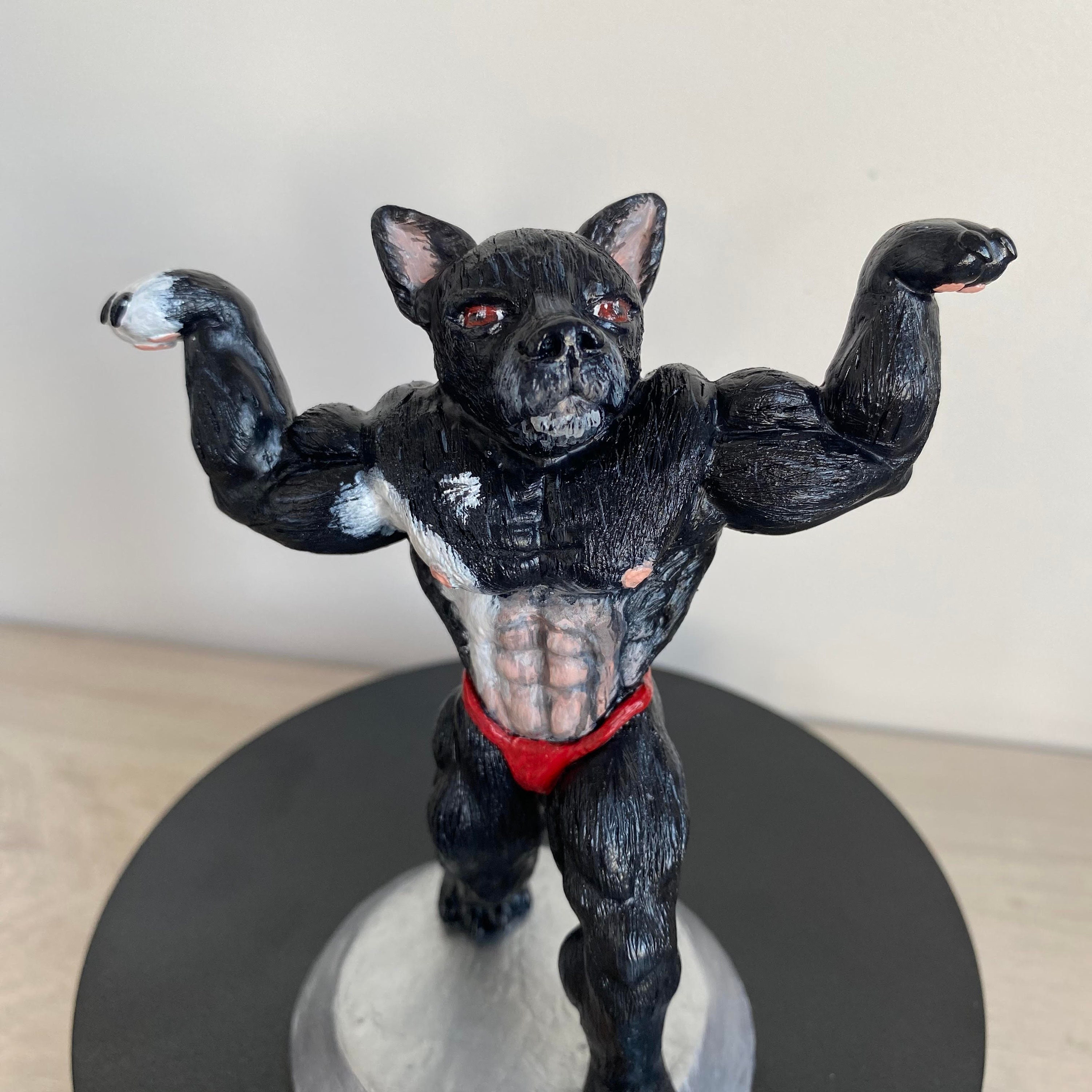 Custom Dog Sculpture: Personalized Pet Portrait for Dog Moms ...