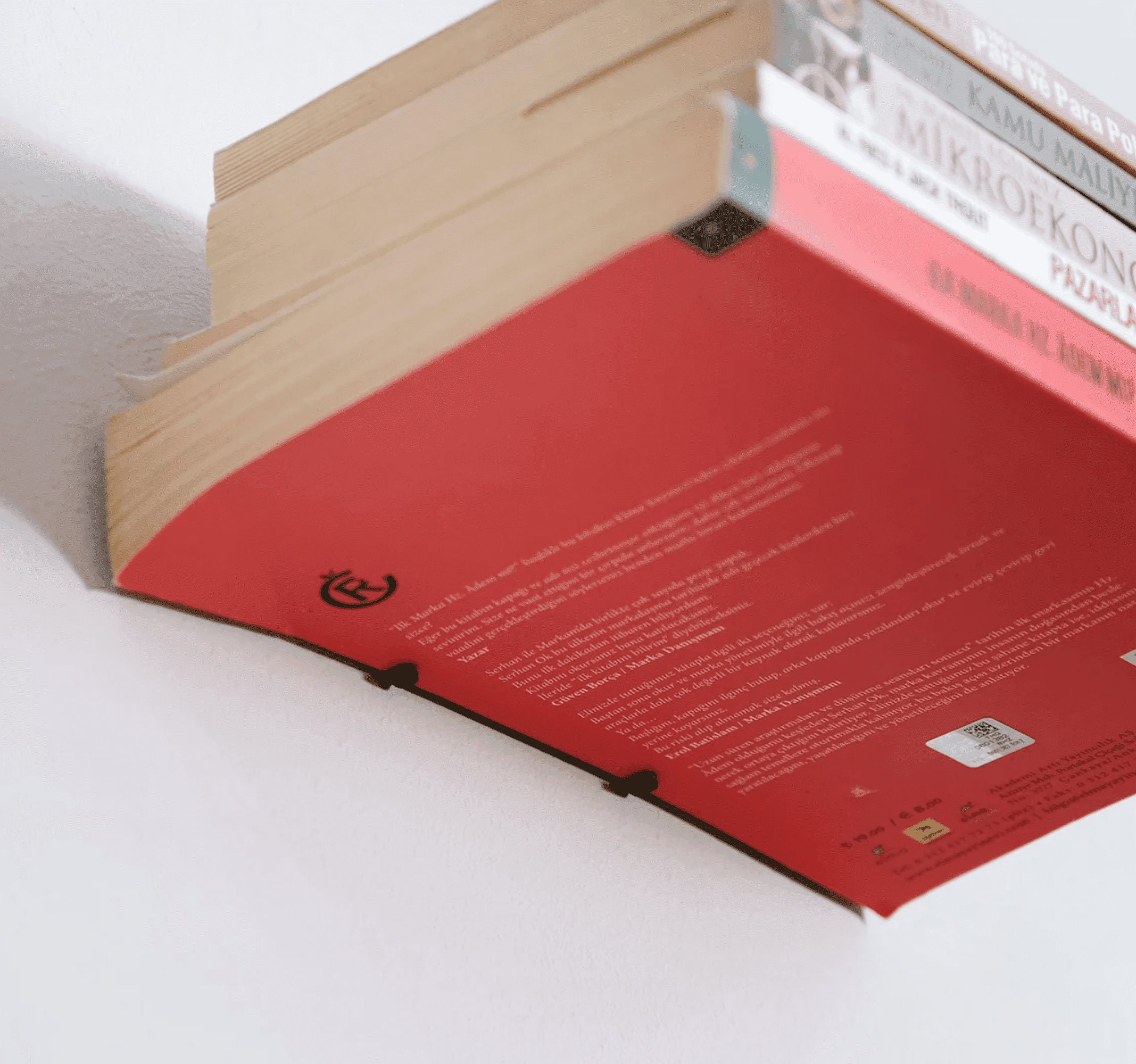 Floating Invisible Book Shelf Hidden Bookcase, Home Creative Decoration ...