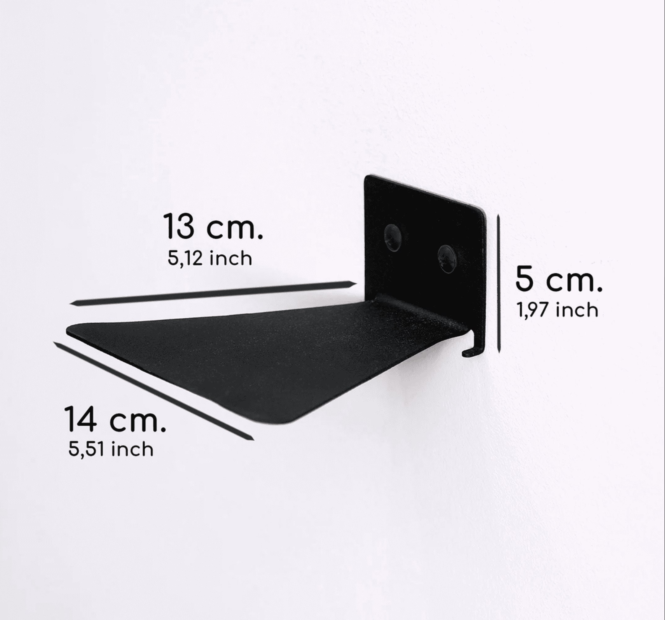 Floating Invisible Book Shelf Hidden Bookcase, Home Creative Decoration ...