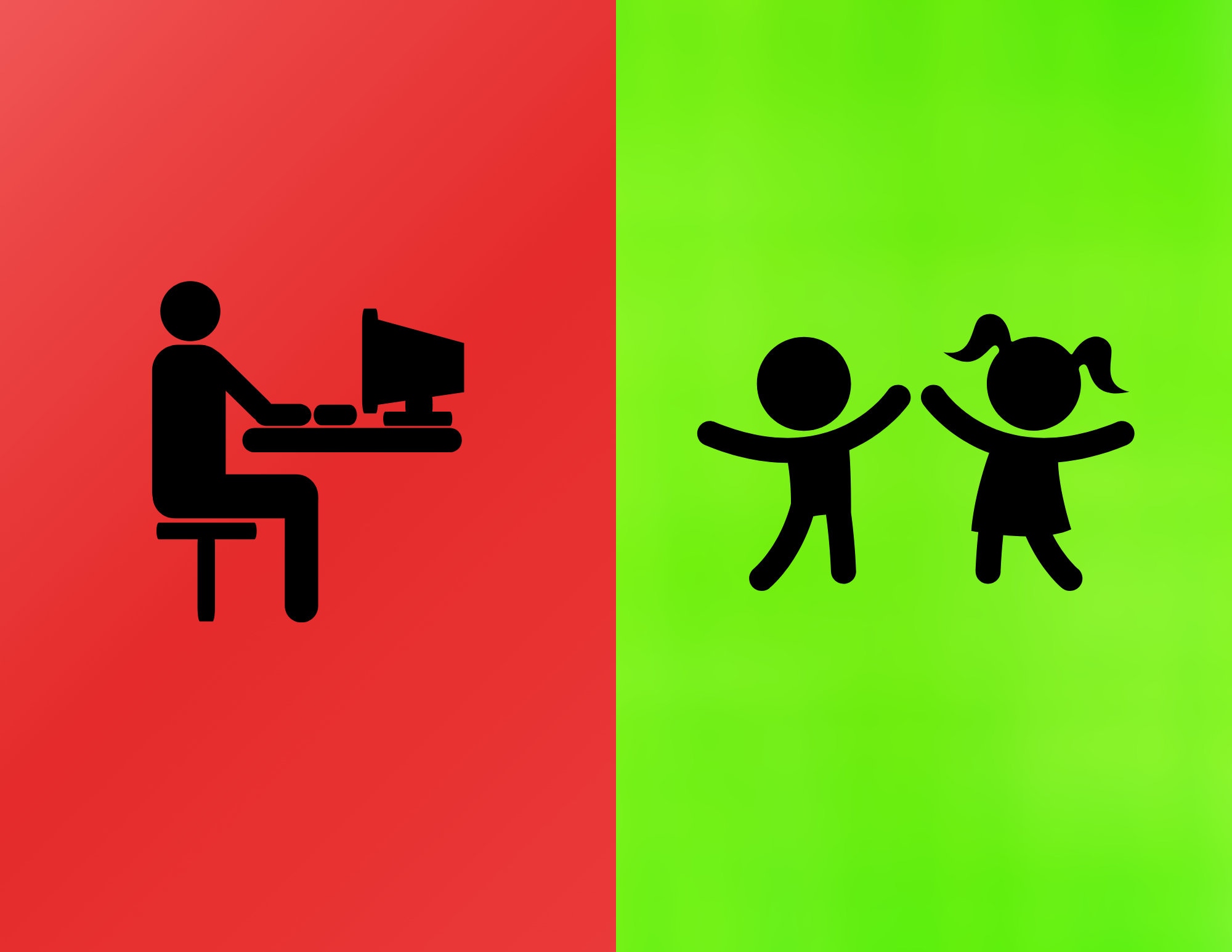 Red/green Card ABA - Etsy