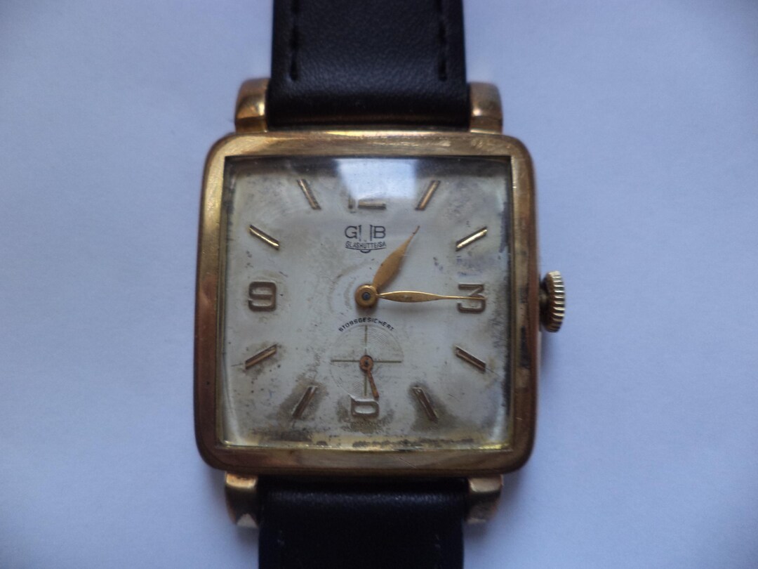 Rare GUB Glashütte Art-deco Cal.62.2 Working - Etsy