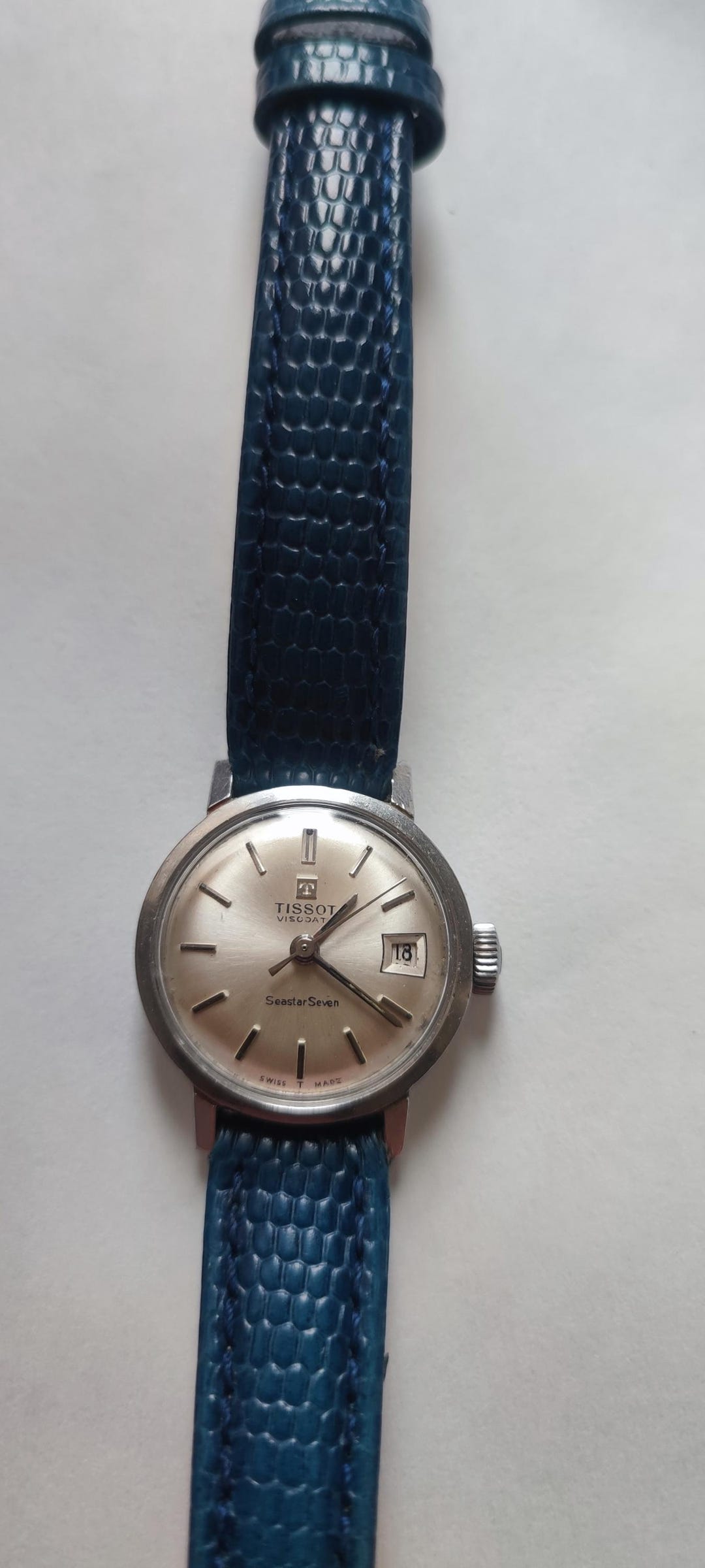 TISSOT Visodate, Seastar Seven - Working Original in Steel - Etsy