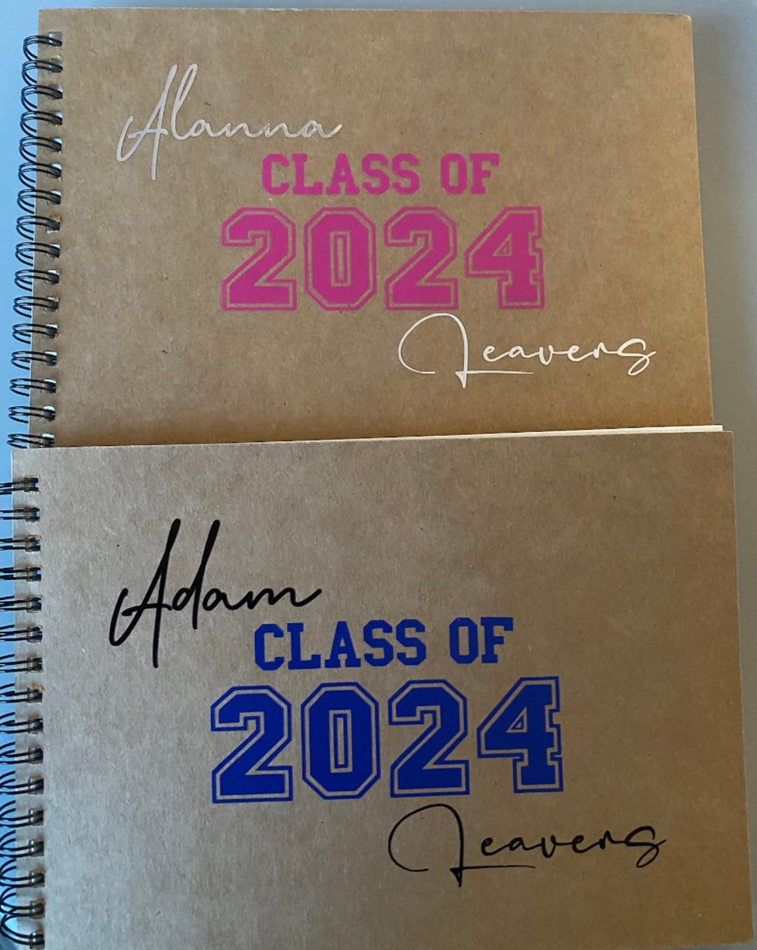 School Leavers Signature Books Personalised - Etsy UK