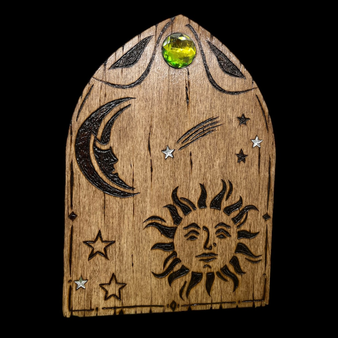Sun & Moon Plaque - Etsy
