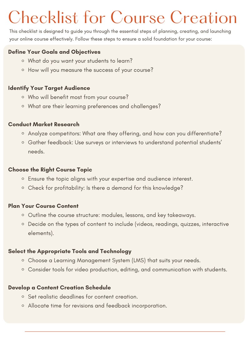 The Starters Toolkit for Aspiring Course Creators A Comprehensive Guide ...