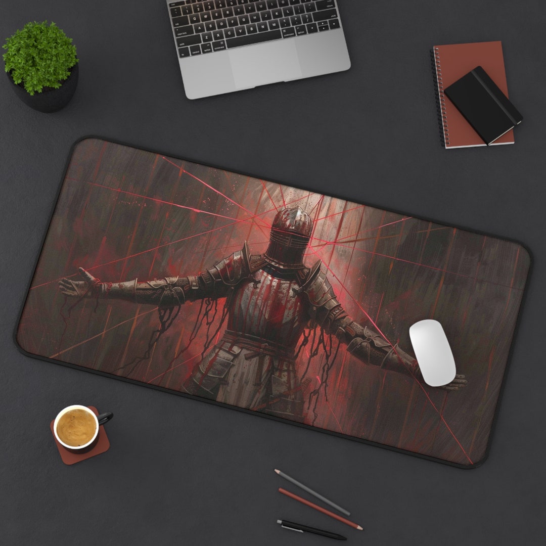 Medieval Knight Desk Mat - Etsy