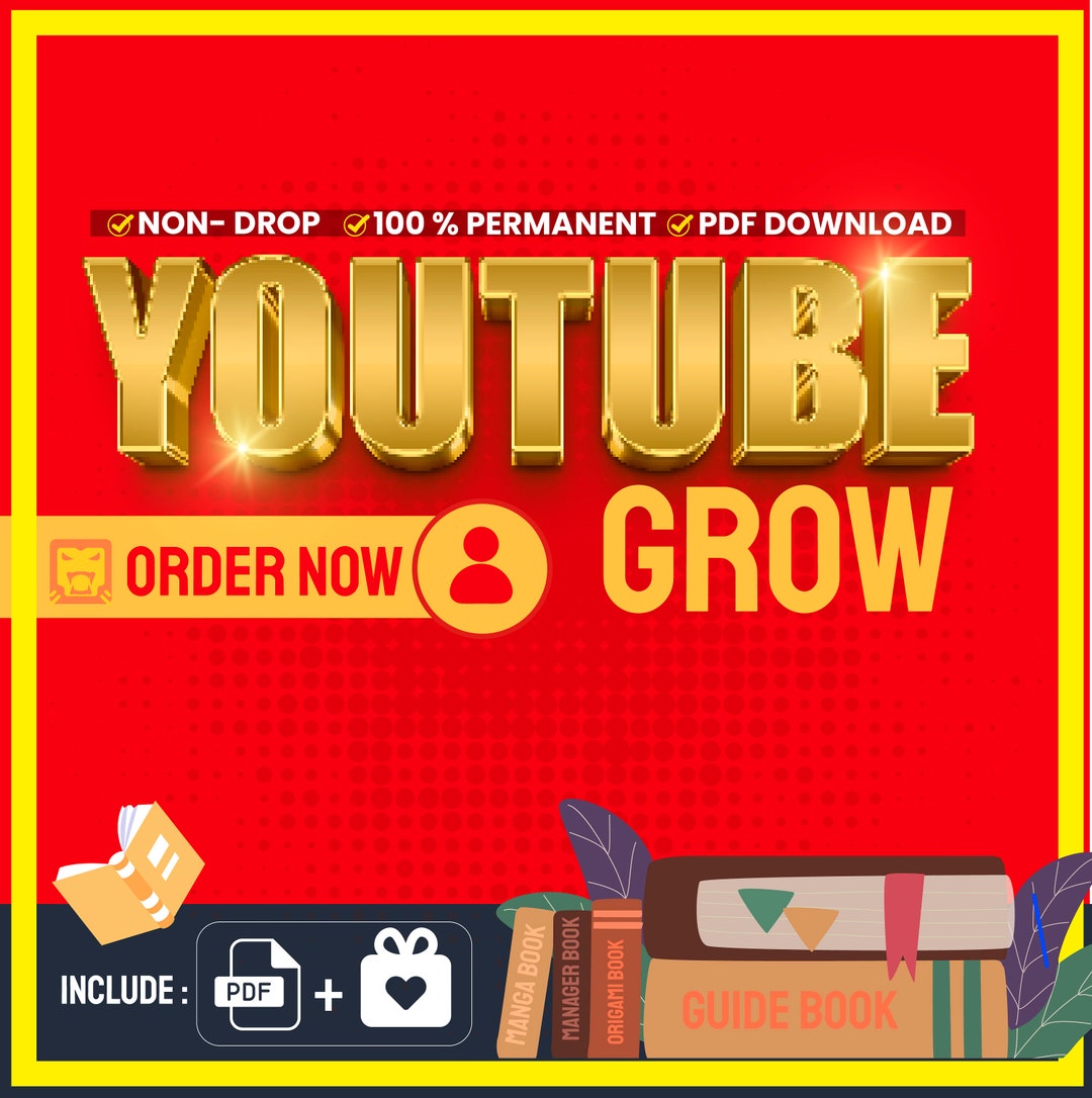 1000 Subscriber Grow on Youtube Guide and Increase Your Engagement. - Etsy