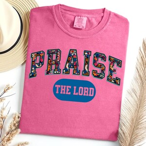Praise the Lord Christian T-shirt: Bible Verse Religious Tee - Etsy
