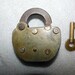 Adlake Mfg. Co. Steel Railroad Switch Lock With Key Marked C NW Chicago ...