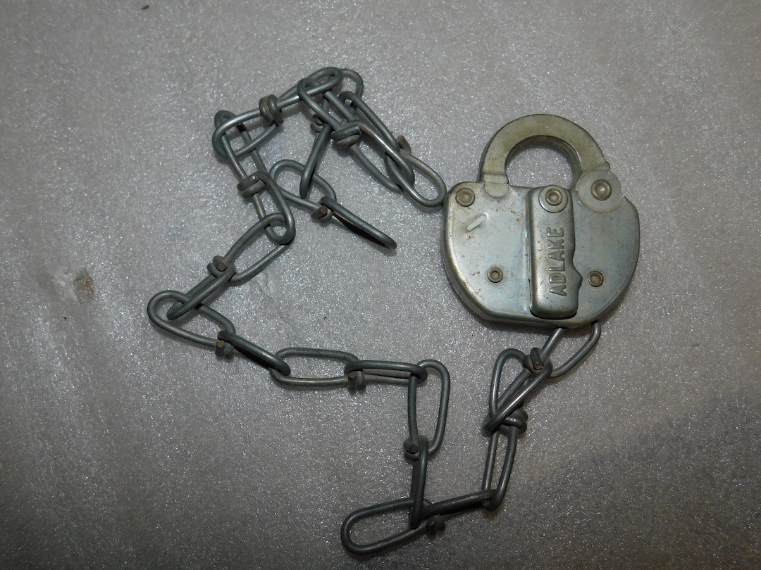 Adlake Railroad Switch Lock Made for ICGRR Illinois Central Gulf ...
