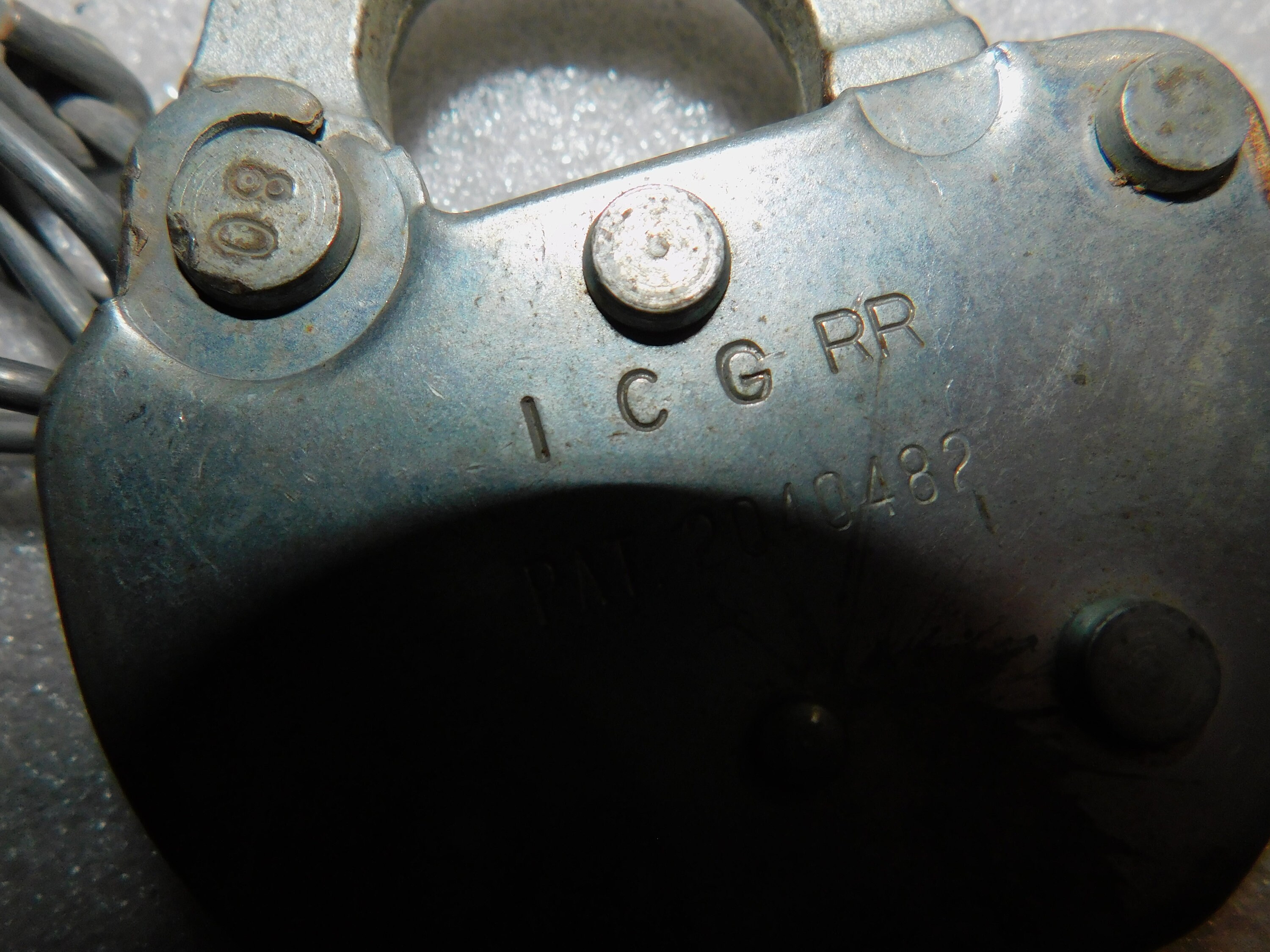 Adlake Railroad Switch Lock Made for ICGRR Illinois Central Gulf ...